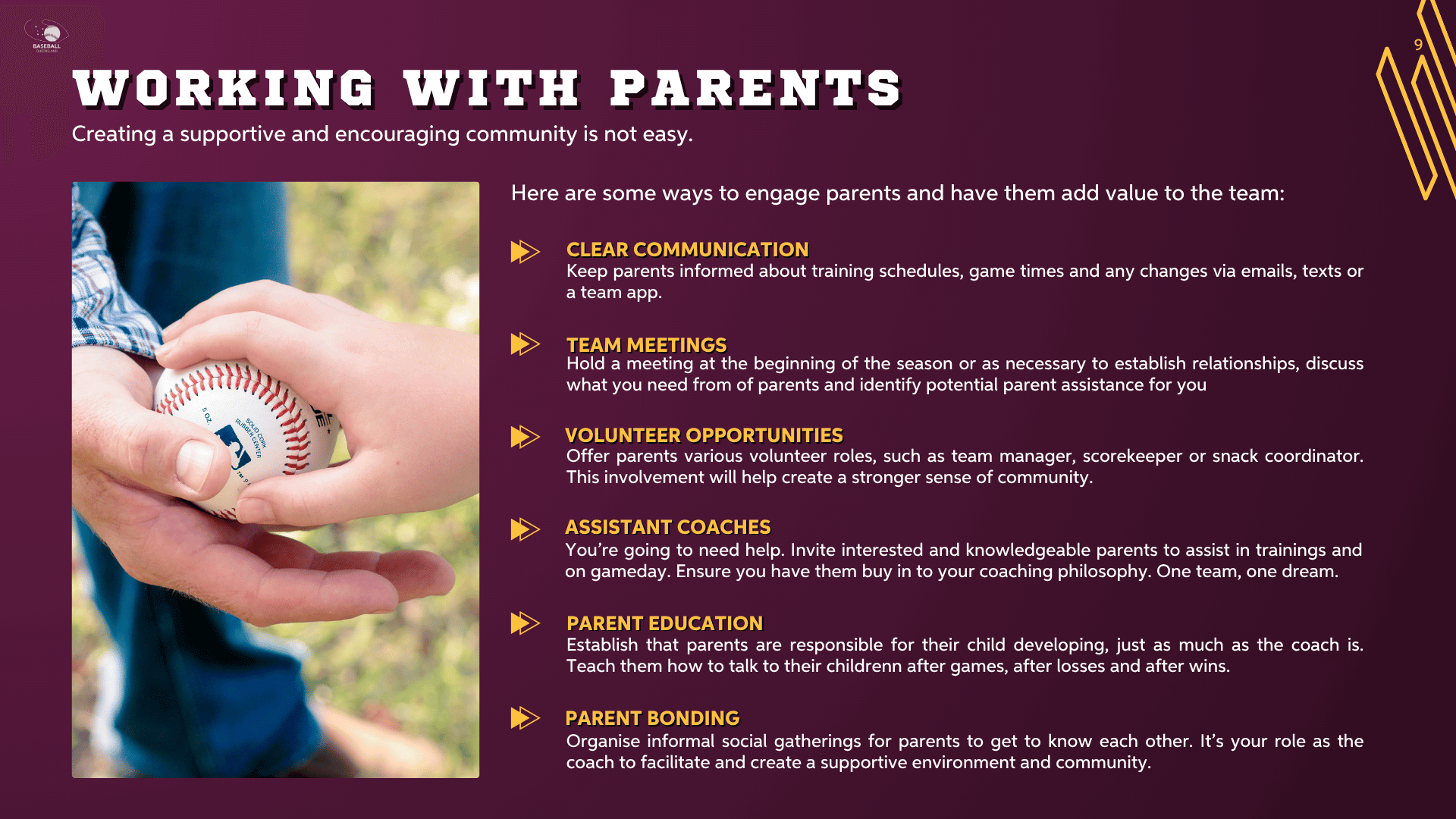 Participation Hub - Baseball Queensland