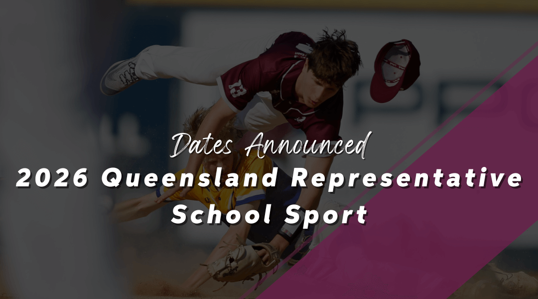 2026 School Sports Dates Announced - Baseball Queensland
